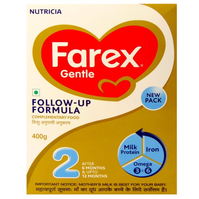 Farex Follow-Up Formula Stage 2 After 6 Months & Upto 12 Months Refill ...