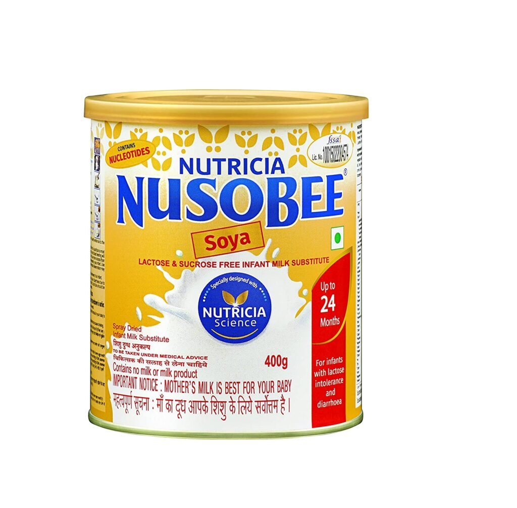 Nusobee Soya Infant Formula Tin - 400 g - Prem Medical