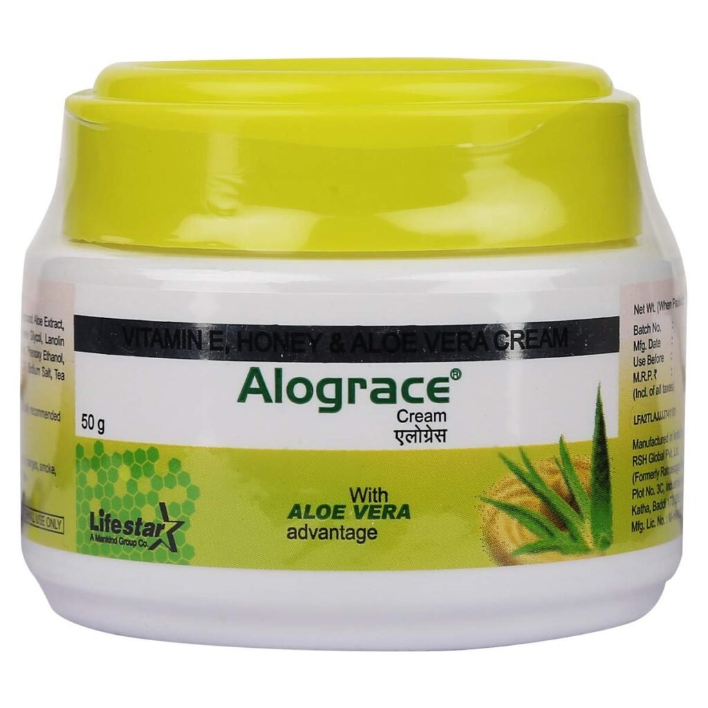 Alograce Cream with Aloe Vera advantage(50 g) - Prem Medical
