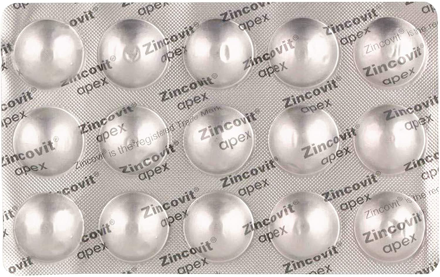 Zincovit Tablet (Strip of 15 tablets) (Multivitamin, Multimineral with ...