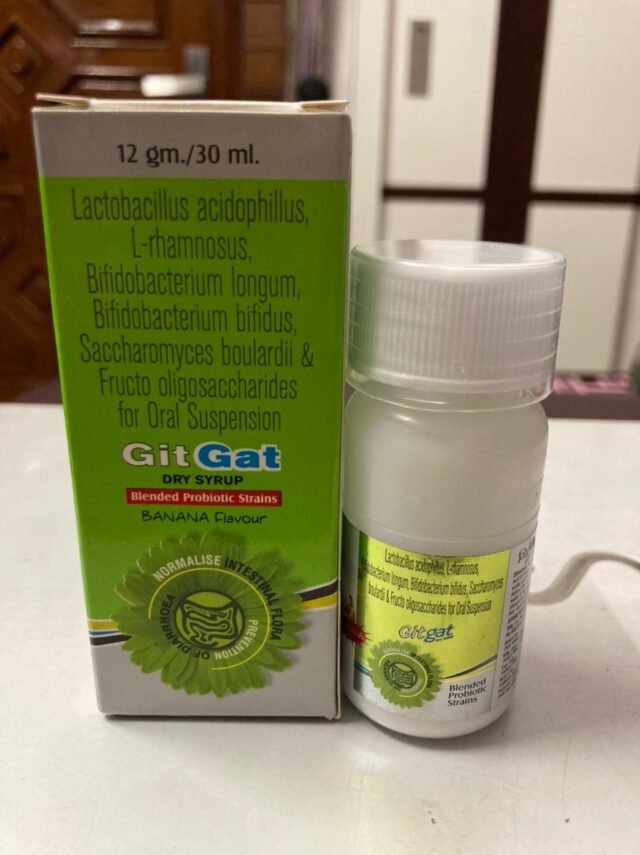 Gitgat Dry Syrup (Banana Syrup 12gm/30ml) - Prem Medical