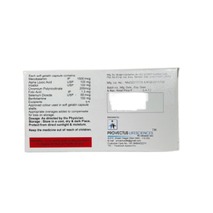 NEVRONA-NXT Softgel Capsules (10 Capsules) - Prem Medical